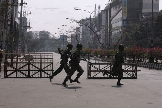 Mutiny By Bangladesh Rifles Bdr Soldiers Editorial Stock Photo - Stock ...