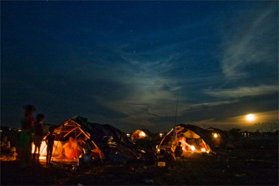 Bedey Community Moonlit Night Bedeys Belong Editorial Stock Photo ...