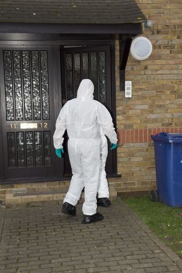 Police Forensic Soco Team Property Editorial Stock Photo - Stock Image ...