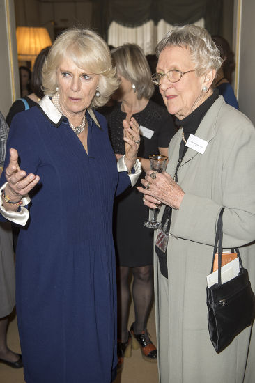 Camilla Duchess Cornwall Elspeth Baroness Howe Editorial Stock Photo ...
