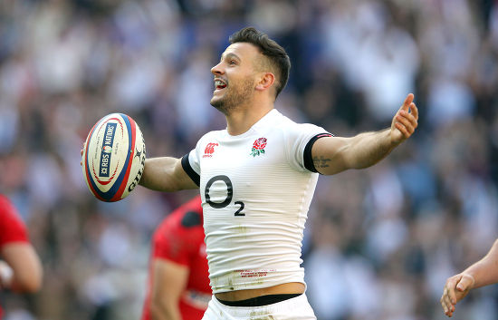 Englands Danny Care Celebrates His Try Editorial Stock Photo - Stock ...