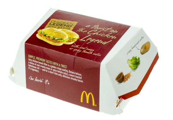 Mcdonalds Chicken Legend Editorial Stock Photo - Stock Image | Shutterstock