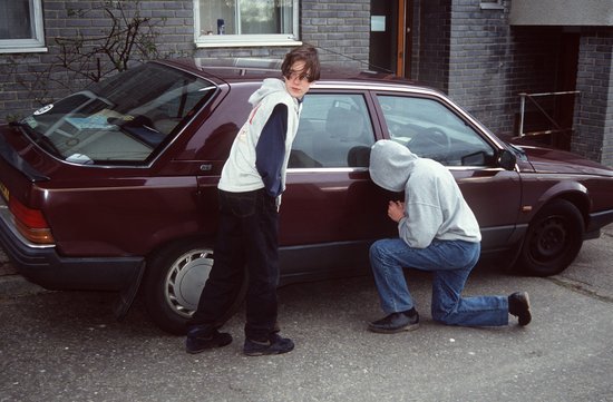 Children Breaking Into Car Model Released Editorial Stock Photo - Stock ...