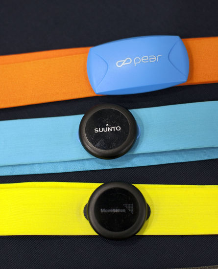 Wearable Heart Rate Sensor Straps By Editorial Stock Photo - Stock ...