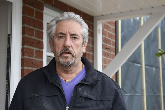 Len Wiles Inside His Damaged Home Editorial Stock Photo - Stock Image ...