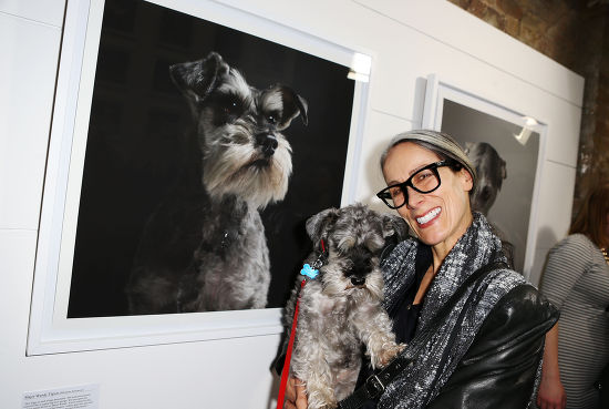 Caryn Franklin Photo Her Dog Editorial Stock Photo - Stock Image ...