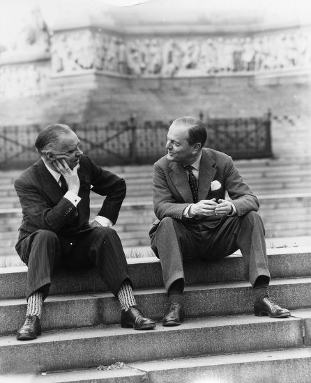 Osbert Lancaster Sir Kenneth Clark Editorial Stock Photo - Stock Image ...