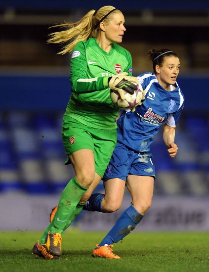 Arsenal Ladies Goalkeeper Emma Byrne Josanne Editorial Stock Photo ...