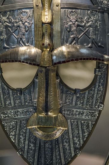 Detail Replica Sutton Hoo Helmet Editorial Stock Photo - Stock Image ...