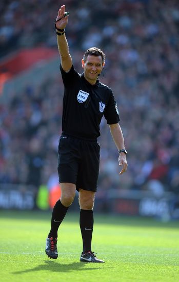 Happy Referee Andre Marriner Charge Week Editorial Stock Photo - Stock ...