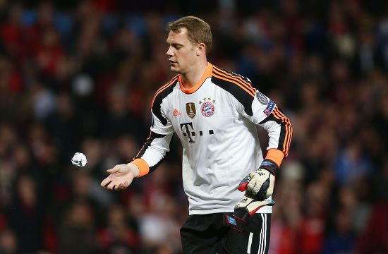 Bayern Munich Goalkeeper Manuel Neuer Throws Editorial Stock Photo ...