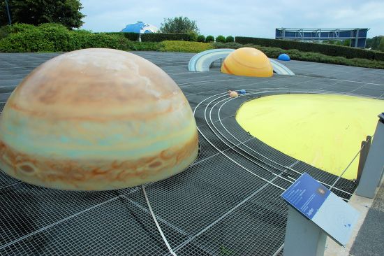 Planet Border Jupiter Foreground Cite De Editorial Stock Photo - Stock ...