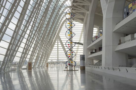 Main Open Hall Space Inside Palau Editorial Stock Photo - Stock Image ...