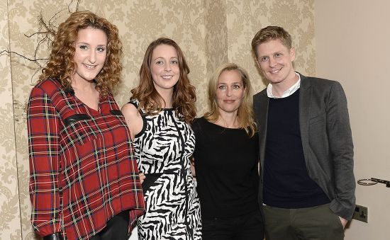 Bronagh Waugh Deborah Mccarthy Gillian Anderson Editorial Stock Photo ...