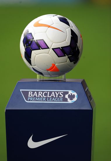 Nike Premier League Incyte Match Ball Editorial Stock Photo - Stock ...