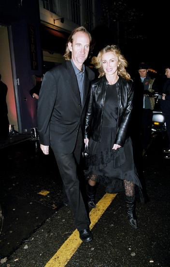 Mike Rutherford Wife Angie Editorial Stock Photo - Stock Image ...