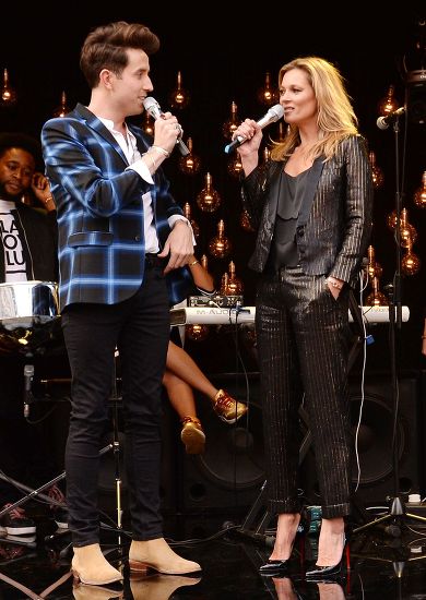 Nick Grimshaw Kate Moss Window Topshop Editorial Stock Photo - Stock ...