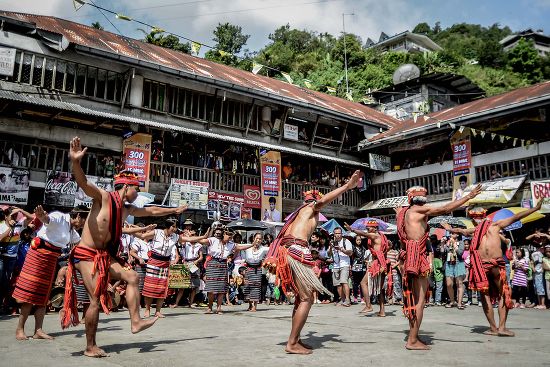Ifugao Tribesmen Perform Ritual Dance During Editorial Stock Photo ...