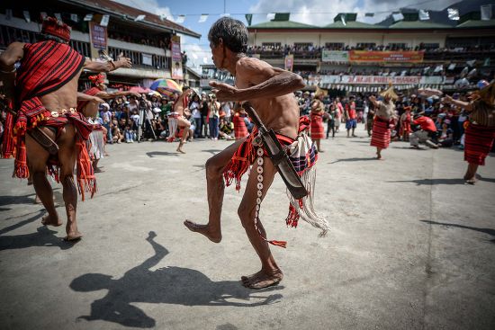 Ifugao Tribesmen Perform Ritual Dance During Editorial Stock Photo ...