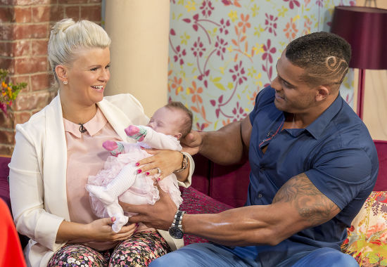 Kerry Katona Fiance George Baby Daughter Editorial Stock Photo - Stock ...