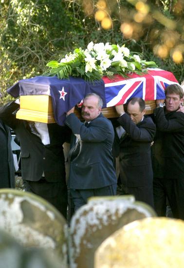 Funeral Sir Peter Blake Yachtsman Murdered Editorial Stock Photo ...