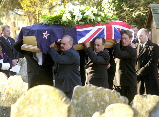 Funeral Sir Peter Blake Yachtsman Murdered Editorial Stock Photo ...