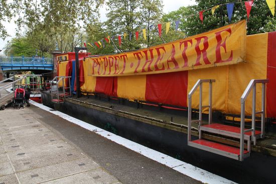 Puppet Theatre Barge Little Venice London Editorial Stock Photo - Stock ...