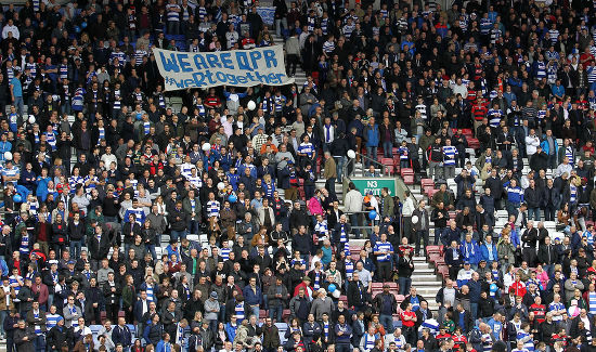 Qpr Fans Display Banner Editorial Stock Photo - Stock Image | Shutterstock