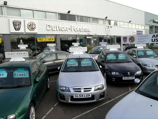 Mg Rover Car Dealer Editorial Stock Photo - Stock Image | Shutterstock