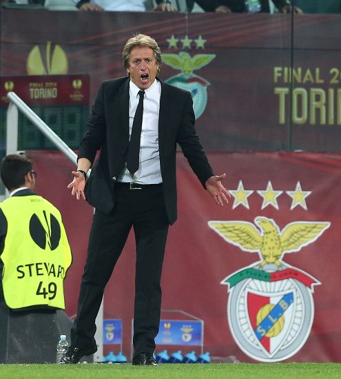 Benfica Manager Jorge Jesus Gestures On Editorial Stock Photo - Stock ...