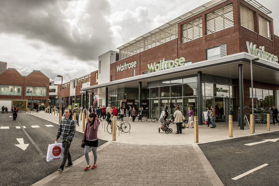 Waitrose Supermarket Old Market Shopping Centre Editorial Stock Photo ...