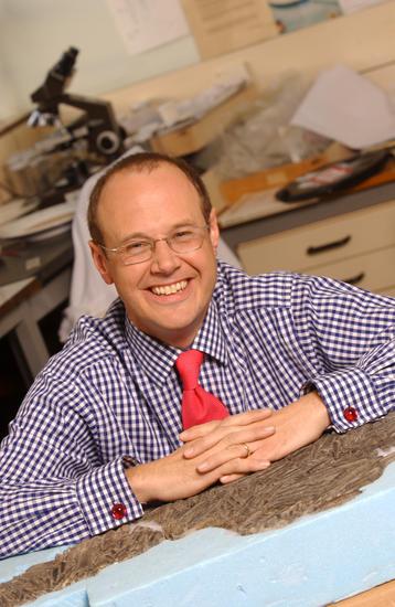Professor Peter Doyle Fossilised Dinosaur Vomit Editorial Stock Photo ...