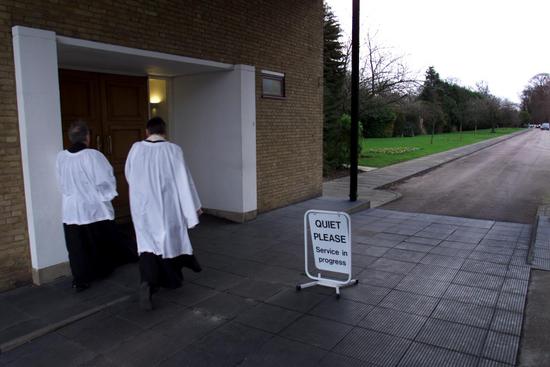 Vicar Slough Crematorium Where Princess Margaret Editorial Stock Photo ...