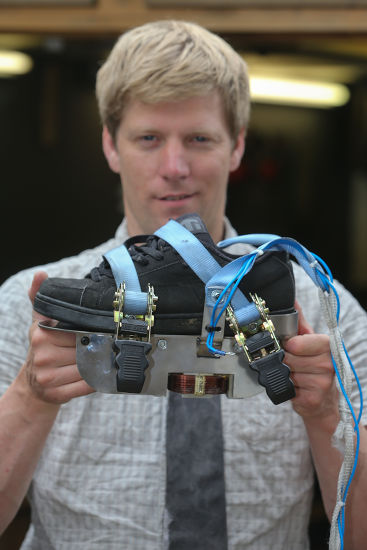 Colin Furze His Magnetic Shoes Editorial Stock Photo - Stock Image ...