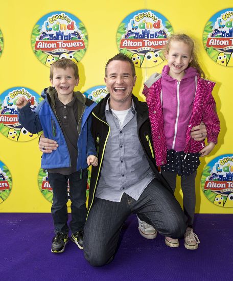 Cbeebies Presenter Alex Winters Children George Editorial Stock Photo ...