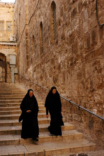Orthodox Greek Nuns Visit Church Holy Editorial Stock Photo - Stock ...
