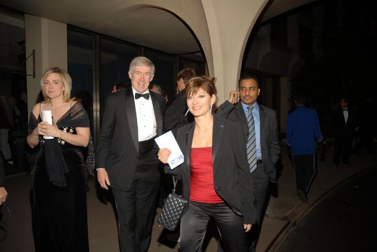 Maria Bartiromo Her Husband Johathan Steinberg Editorial Stock Photo ...