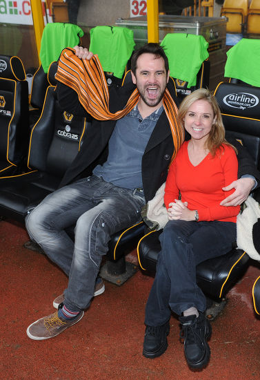 Actor Ayden Callaghan Girlfriend Tv Presenter Editorial Stock Photo ...