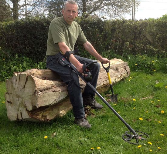 David Spohr His Metal Detector Editorial Stock Photo - Stock Image ...