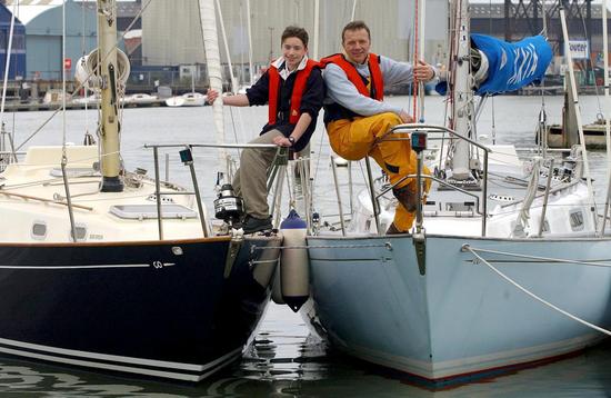 Seb Clover His Father Ian On Editorial Stock Photo - Stock Image ...