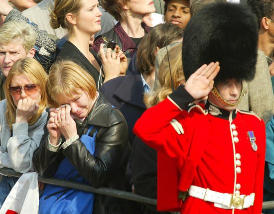 Soldier Saluting Members Public Shed Tears Editorial Stock Photo ...