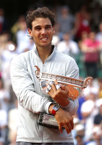 Rafael Nadal Spain Cries During Spanish Editorial Stock Photo - Stock ...