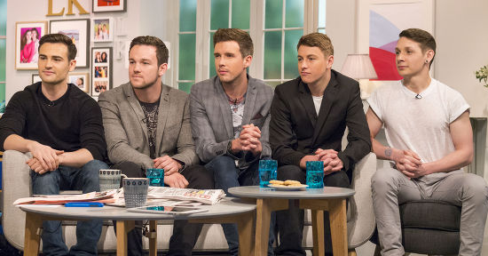 Collabro Jamie Tom Michael Richard Matt Editorial Stock Photo - Stock ...