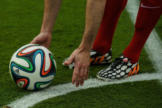 Leighton Baines England Places Ball Down Editorial Stock Photo - Stock ...