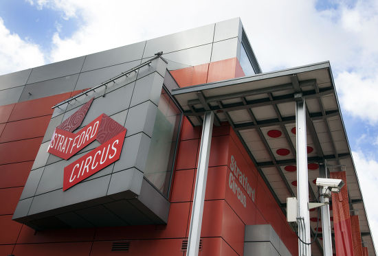 Stratford Circus Performing Arts Venue Stratford Editorial Stock Photo ...