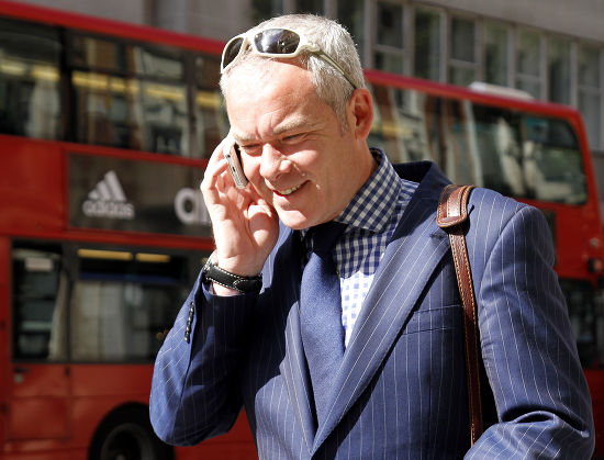 Paul Struthers Chief Executive Pja Arrives Editorial Stock Photo ...