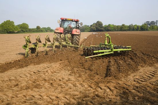 Tractor Harrowing Soil Field Preparation Planting Editorial Stock Photo - Stock Image | Shutterstock