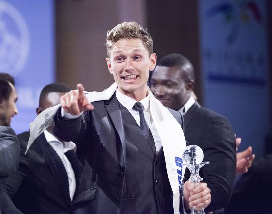 Mr World Winner Nicklas Pedersen 23 Editorial Stock Photo - Stock Image ...
