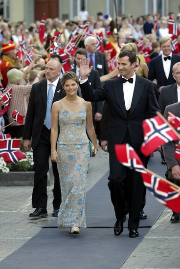Princess Victoria Prince Felipe Editorial Stock Photo - Stock Image ...
