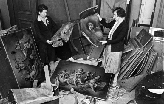 Museum Workers Hermitage Museum Leningrad Work Editorial Stock Photo ...